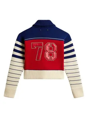 GOLDEN GOOSE Striped Wool Jacket