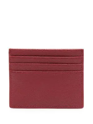 Patrizia Pepe Leather Cardholder - Red