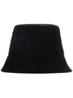 WOOYOUNGMI Crinkled Denim Bucket Hat - Black