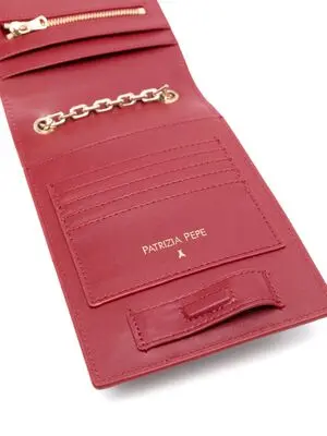 Patrizia Pepe Leather Wallet - Red