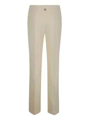 TWINSET Straight-leg Trousers - Neutrals