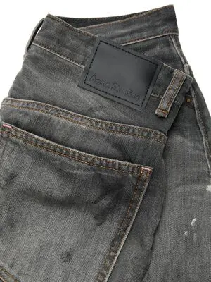 Acne Studios Denim Maxi Skirt - Black