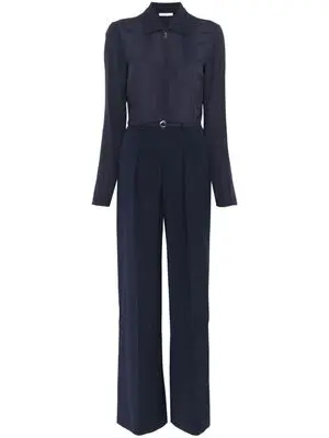 Patrizia Pepe Wide-leg Jumpsuit - Blue