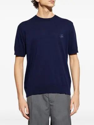 Etro Pegaso-embroidered T-shirt