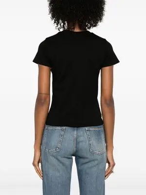 Alexander McQueen Cotton T-shirt - Black