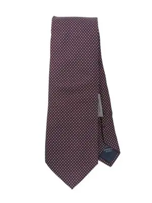 CORNELIANI Corneliani Patterned Silk Tie