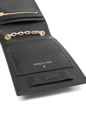 Patrizia Pepe Leather Wallet - Black