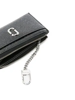 Marc Jacobs Logo-plaque Card Holder - Black
