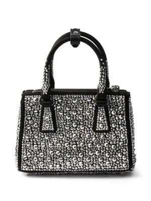Prada Galleria Mini Handbag - Black