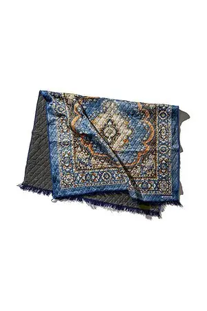 PUEBCO Indian Festival Rug - Blue Pattern/motif