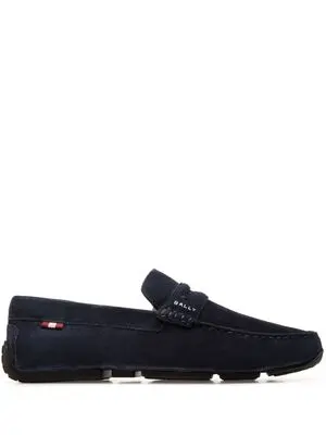Bally Logo-embroidered Loafers