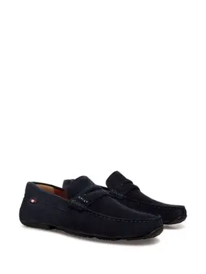Bally Logo-embroidered Loafers