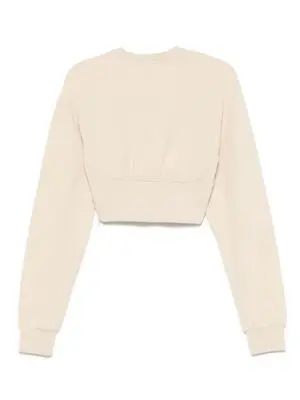 Patrizia Pepe Cropped Sweatshirt