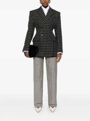 Wardrobe.NYC Check-pattern Blazer