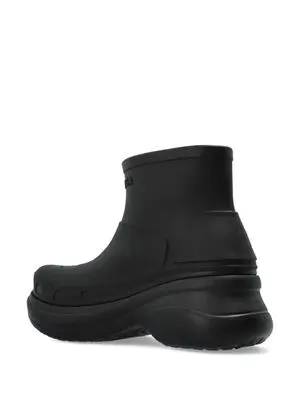 Balenciaga X Crocs™ Ankle Boots - Black