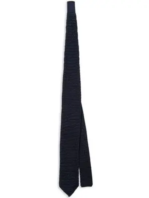 TOM FORD Knitted Neck Tie - Blue