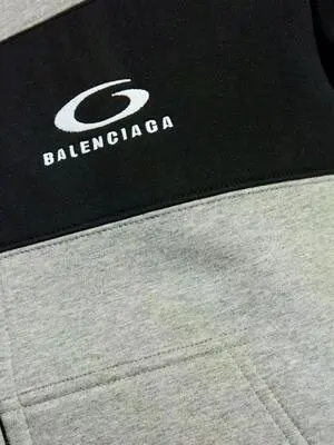 Balenciaga Loop Sports Icon Hoodie - Grey