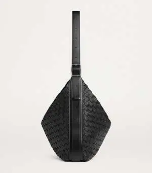 Bottega Veneta Deerskin Intrecciato Weave Shopper Bag