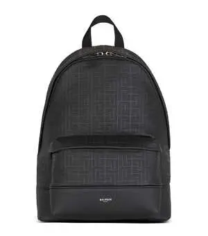 Balmain Leather Backpack