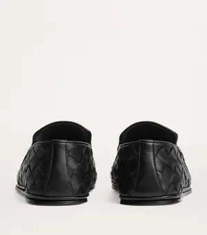 Bottega Veneta Lambskin Intrecciato Slip-on Slippers