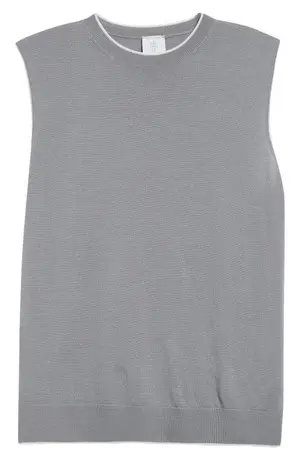 Eleventy Merino Wool Tank Top