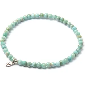 TINY RITUALS Tiny Rituals Larimar Beaded Bracelet Light Blue-green
