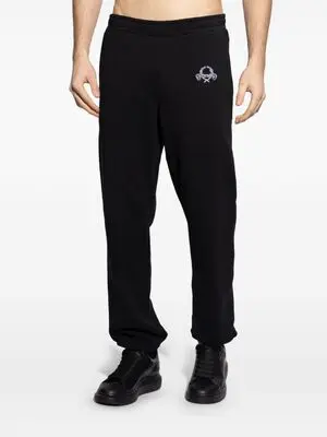 Moschino Logo-embroidered Trousers
