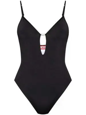DIESEL® Oval D Bodysuit - Black