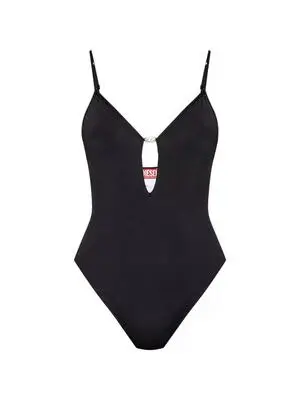 DIESEL® Oval D Bodysuit - Black