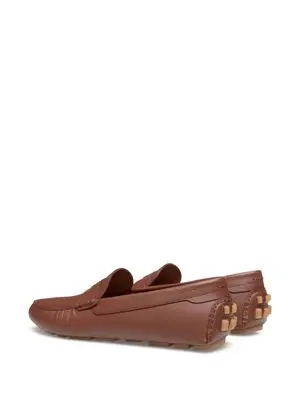Bally Kerbs Leather Driver Shoes