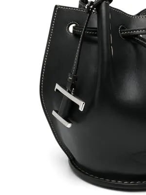 TOD'S Mini Logo-charm Bucket Bag