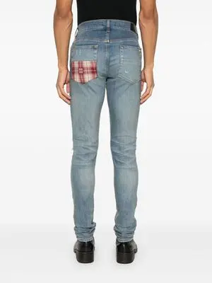 Amiri Plaid Mx1 Jeans