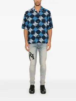 Amiri Ma Quad Bowling Shirt