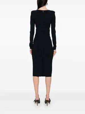 Patrizia Pepe Cut-out Midi Dress