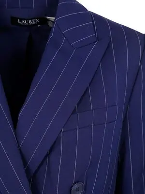 Ralph Lauren Pinstriped Blazer - Blue