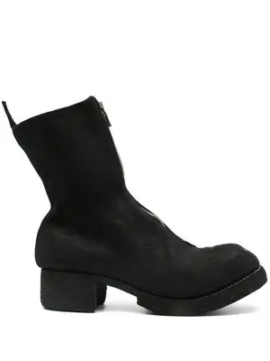Guidi Stacked Heel Boots For Men