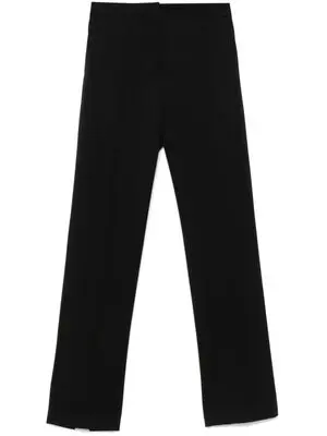 JIL SANDER Grain-de-poudre Trousers