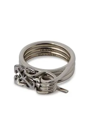 Off-White Barbed Wire Ring