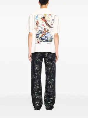 Off-White Fresco Jacquard Jeans