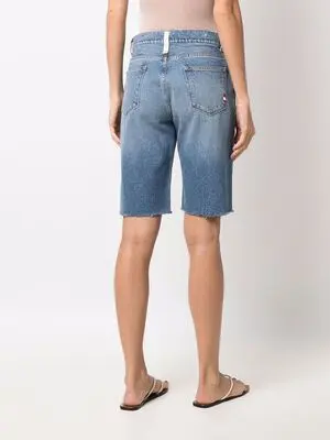 AMISH Haley Knee-length Denim Shorts