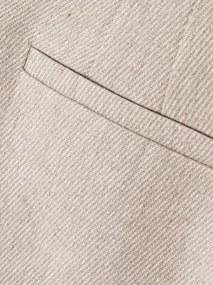 Brunello Cucinelli Linen-twill Mini Skirt