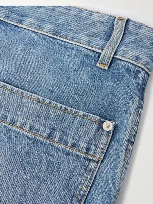 Bottega Veneta Cropped High-rise Straight-leg Jeans