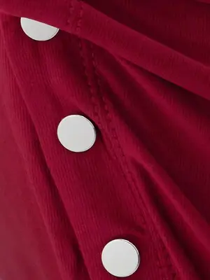 Rabanne Gathered Midi Skirt
