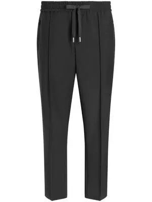 Dolce & Gabbana Pleat-detail Trousers - Black