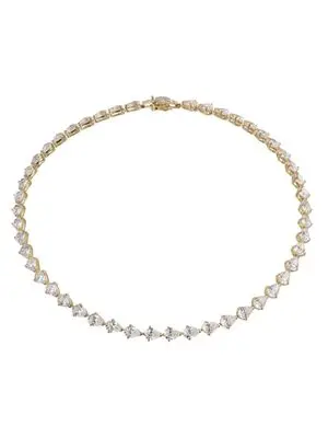 ANABELA CHAN 18kt Yellow Vermeil Nova Eternity Diamond Necklace - Gold