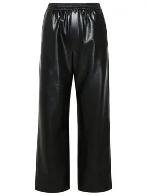 Nanushka Odessa Straight-leg Trousers - Black