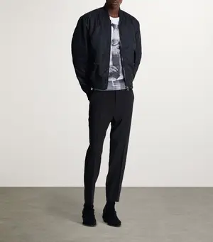 Balmain Embroidered Bomber Jacket