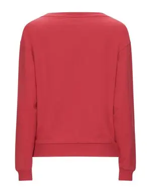 Moschino Cotton-blend Underwear Sweatshirt - Red