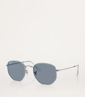 Ray-ban Steel 0rb3548n Sunglasses - Silver