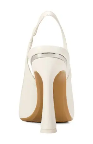 Dkny Cinette Slingback Pointed Toe Pump - Coconut